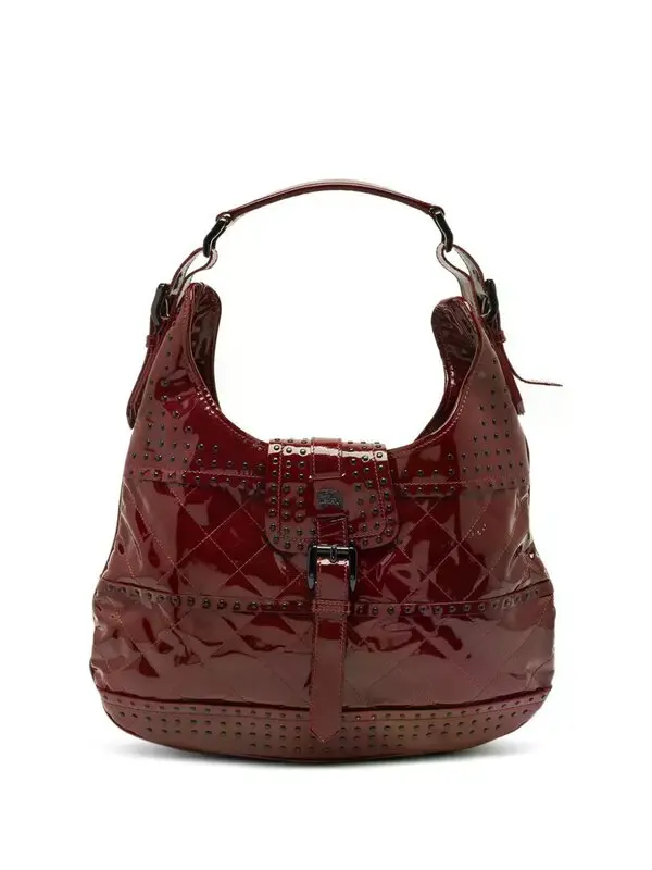 Burberry Brooke Quilted Shoulder Bag - Red