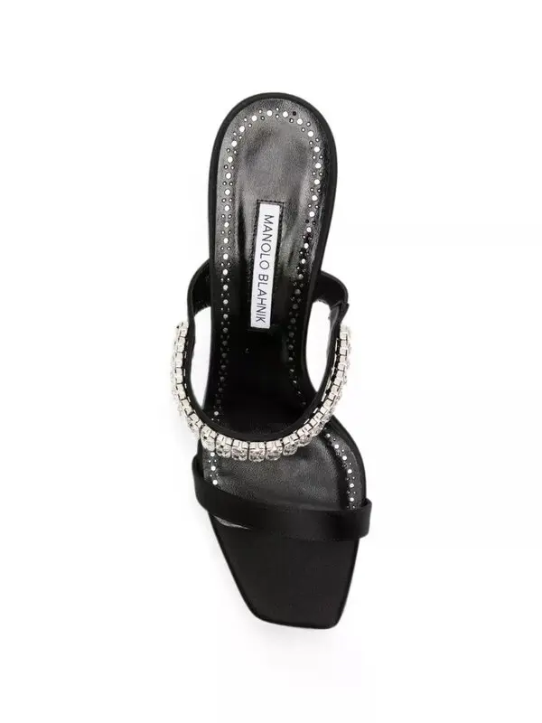 Manolo Blahnik Sakobay Crystal-embellished Sandals