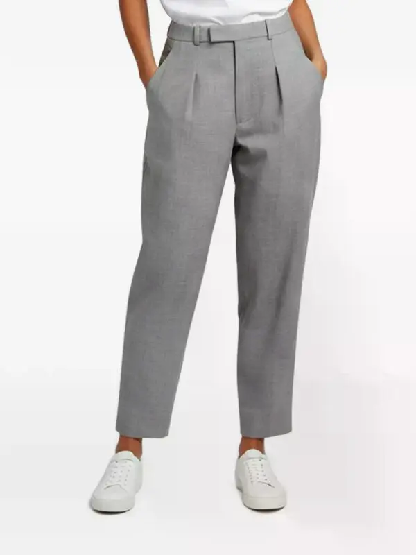 424 Tailored Pleated Trousers - Grey