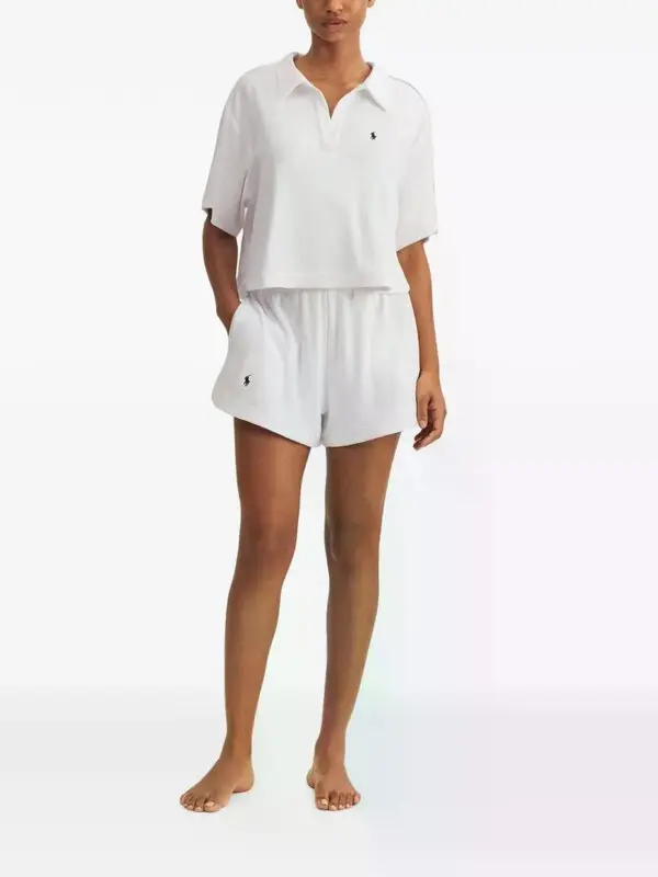 Polo Ralph Lauren Logo-embroidered Cotton Set - White
