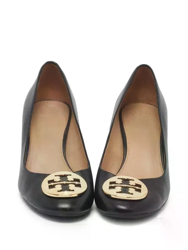 Tory Burch Chelsea Block Heel Pumps - Black