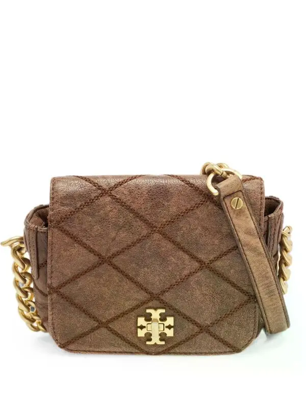 Tory Burch Kira Mini Crossbody Bag - Brown