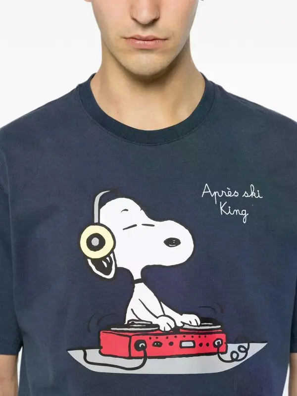 MC2 SAINT BARTH X Peanuts Arnott Warm Graphic-print T-shirt
