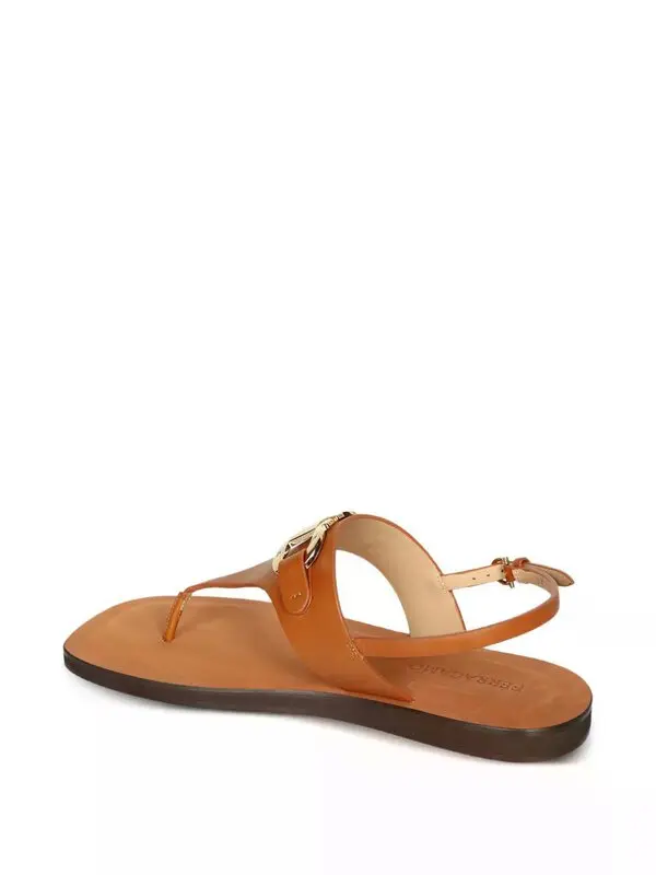 FERRAGAMO Gancini Buckle Slingback Sandals