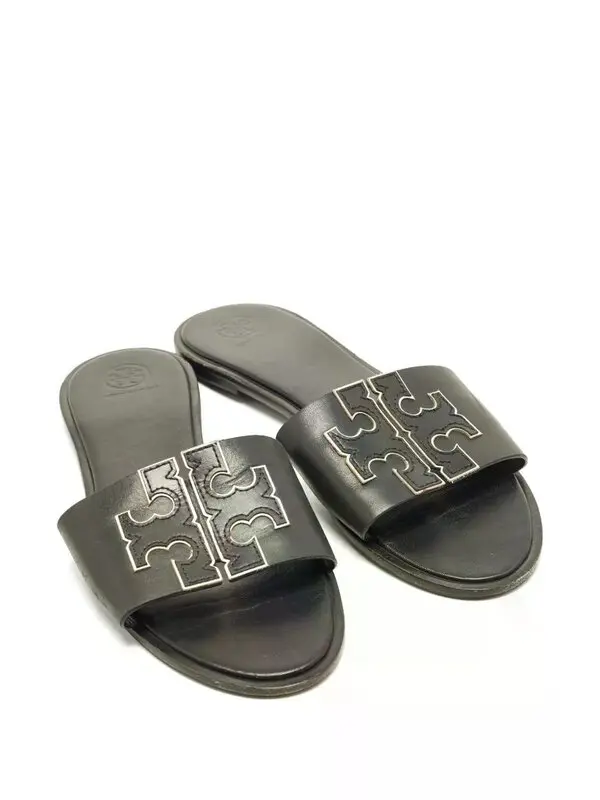 Tory Burch Double T Slides