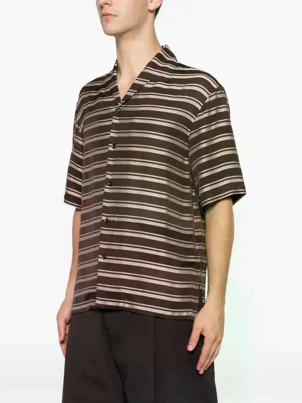 Sandro Striped Short-sleeve Shirt