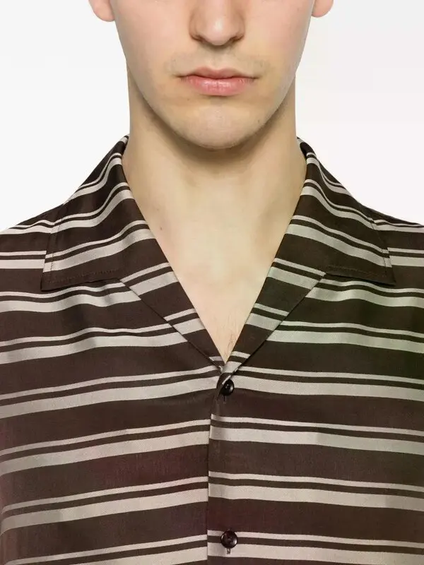 Sandro Striped Short-sleeve Shirt