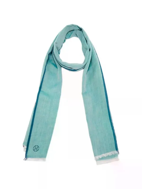 Hermès Naoshima Fringed Scarf