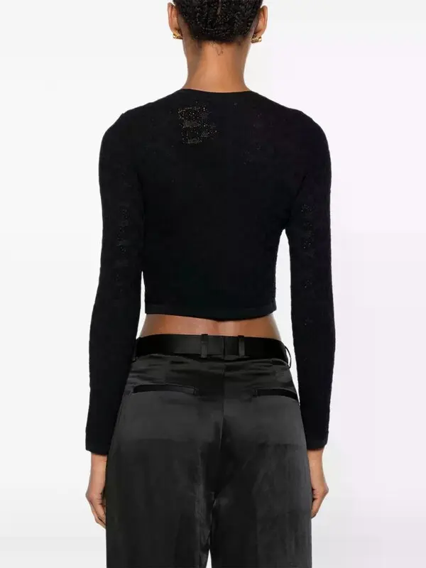 Sandro Cropped Button Cardigan