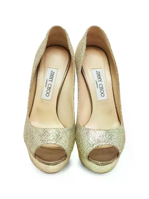 JIMMY CHOO Dahlia Peep-toe Pumps
