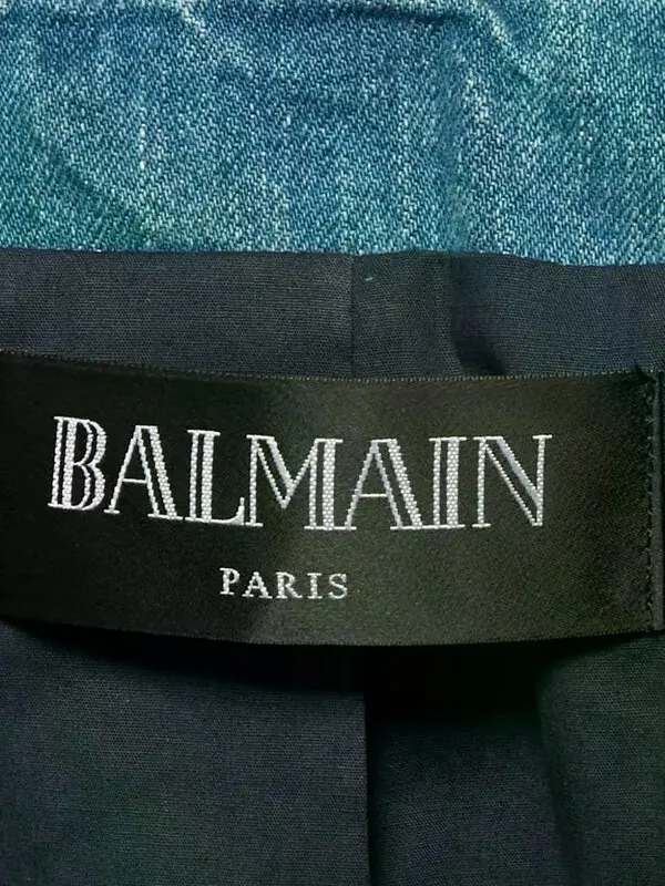 Balmain Faded Double-breasted Blazer