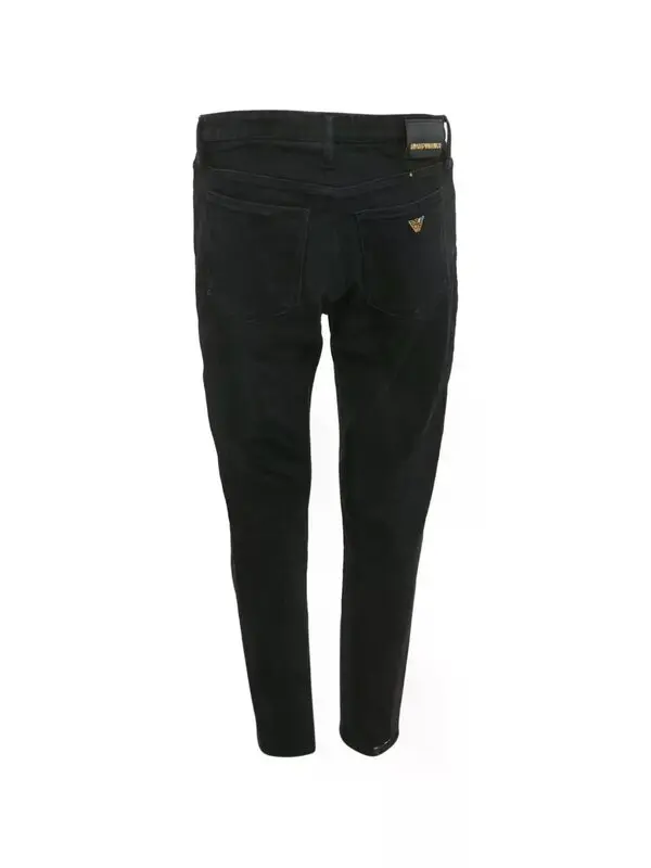 Emporio Armani Distressed Belt Loop Jeans