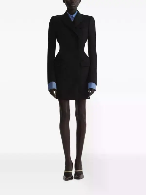 MUGLER Mini Hourglass Dress Jacket