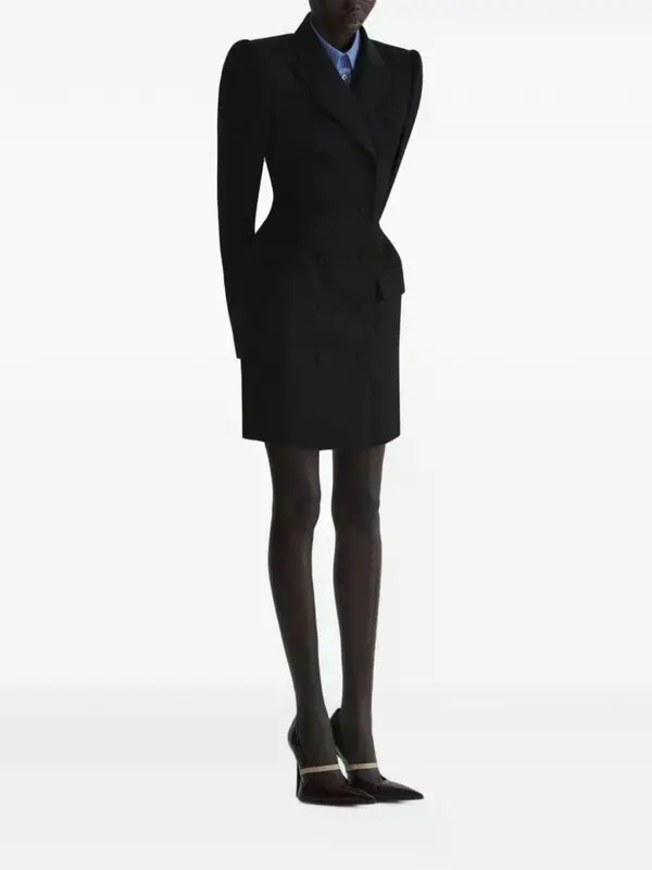 MUGLER Mini Hourglass Dress Jacket