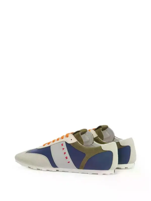 Marni Panelled Suede Sneakers