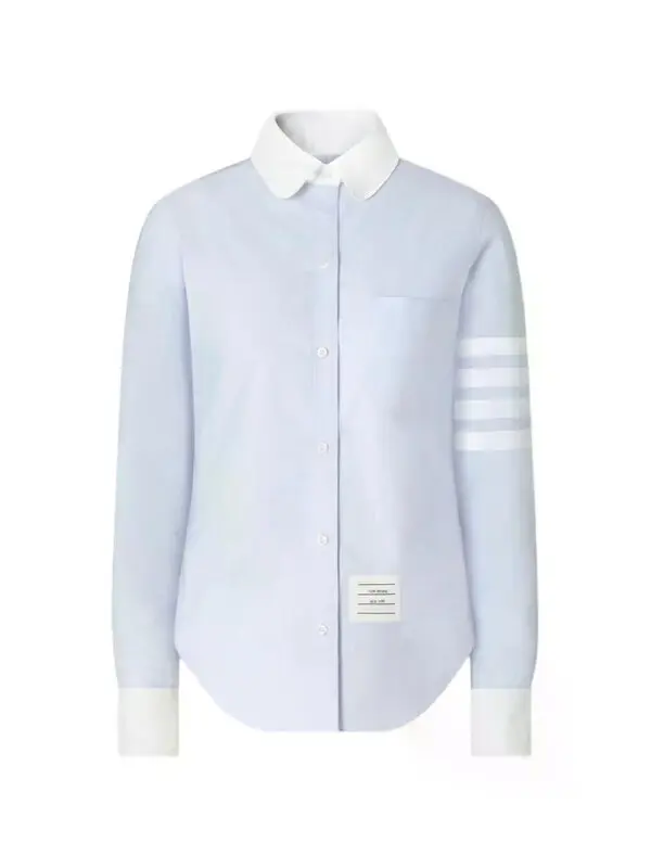 Thom Browne Oxford 4-bar Shirt - Blue