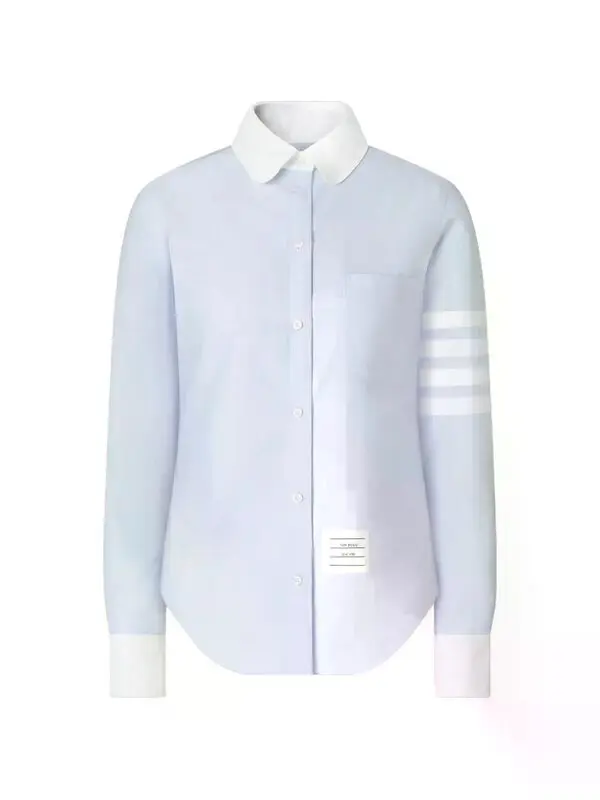 Thom Browne Oxford 4-bar Shirt - Blue