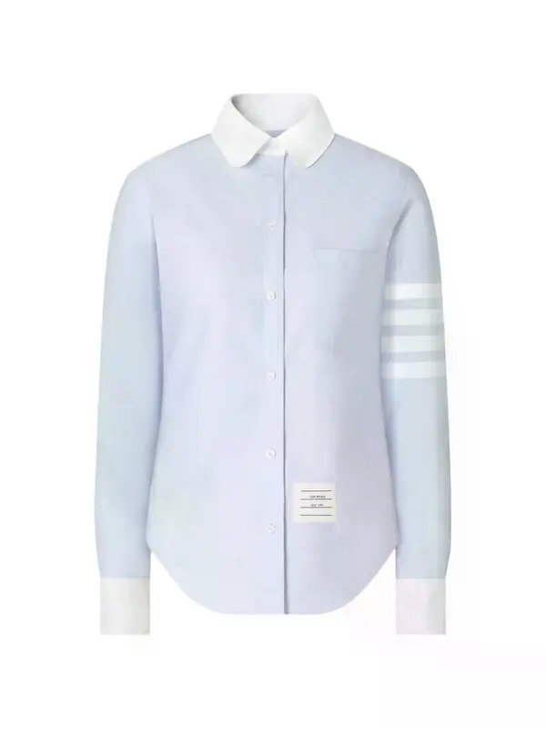 Thom Browne Oxford 4-bar Shirt - Blue