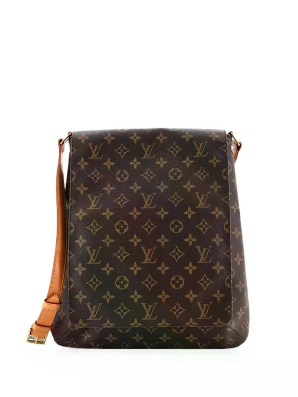 LOUIS VUITTON Monogram Canvas Musette Salsa Gm Bag - Brown