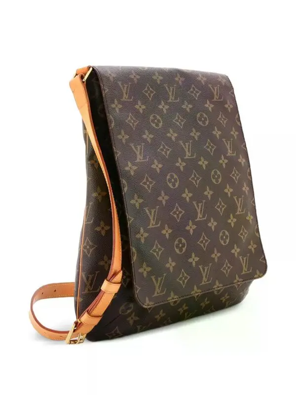 LOUIS VUITTON Monogram Canvas Musette Salsa Gm Bag - Brown