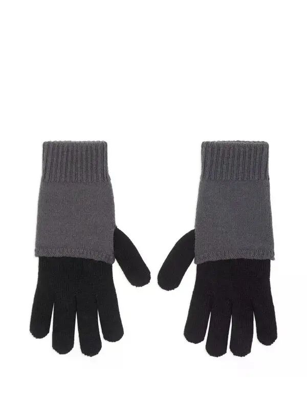 MAISON MARGIELA Two-tone Knitted Gloves