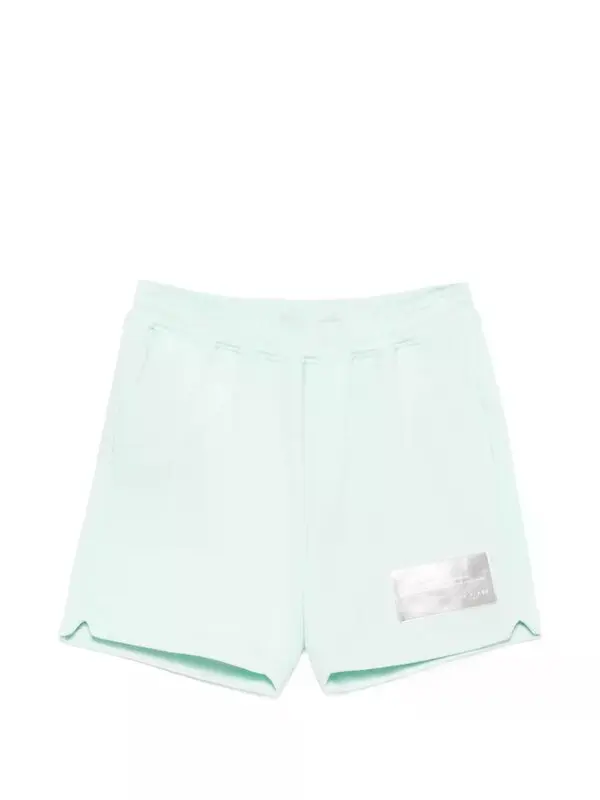 LOW BRAND Logo-patch Shorts