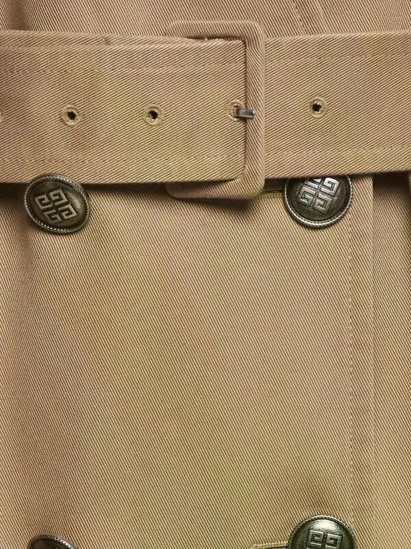 Givenchy Beige Cotton Gabardine Mini Dress