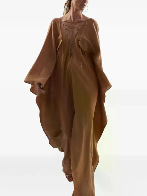 TALLER MARMO Mojave Kaftan Maxi Dress