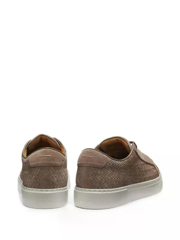 BOSS Woven Design Sneakers