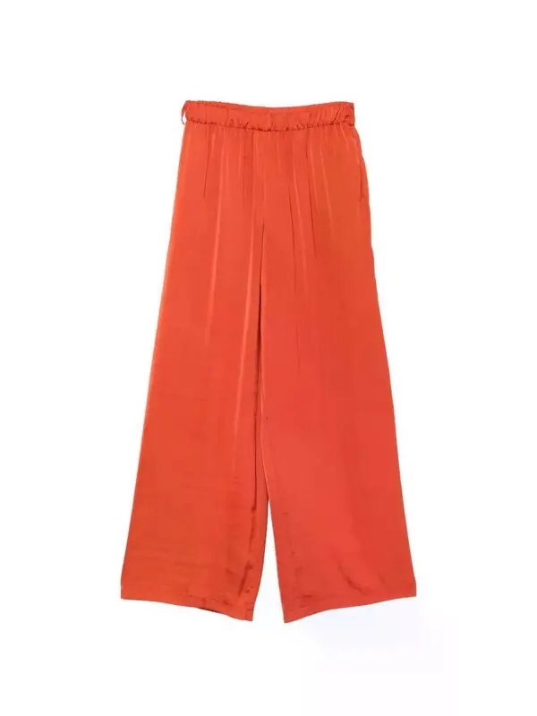 MOUTAKI Belted Wide-leg Palazzo Pants