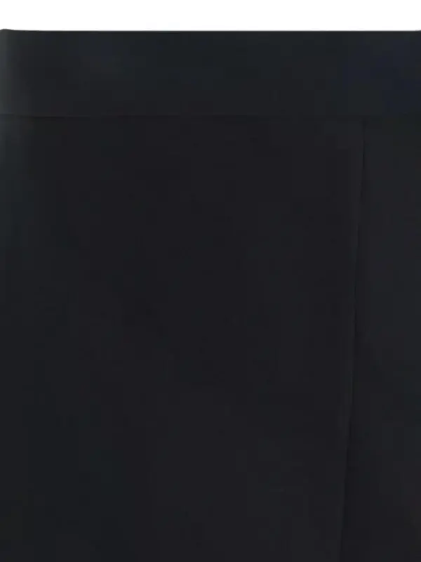 Max Mara Navy Straight-leg Trousers
