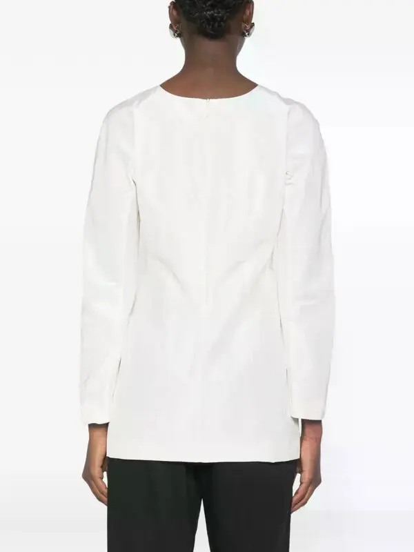THE ROW Long Sleeve Blouse