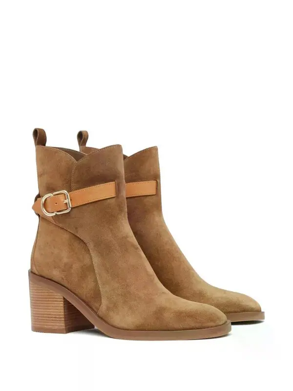 3.1 Phillip Lim Alexa Ankle Strap Boots - Brown