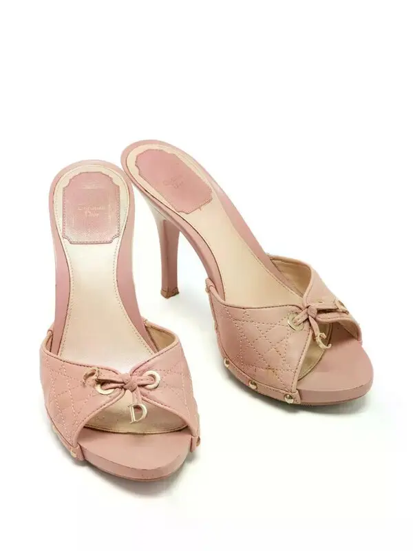 Dior Logo-charm Mules