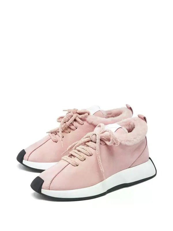 GIUSEPPE ZANOTTI Ferox Wedge Lace-up Sneakers