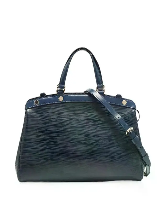 LOUIS VUITTON Brea Mm Epi Leather Tote Bag - Blue