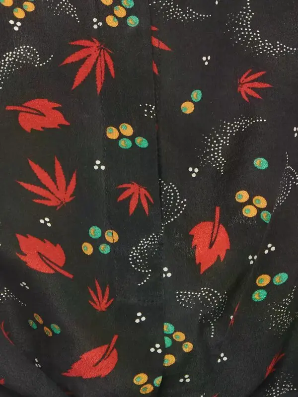 Zadig&Voltaire Leaf-print Mini Dress