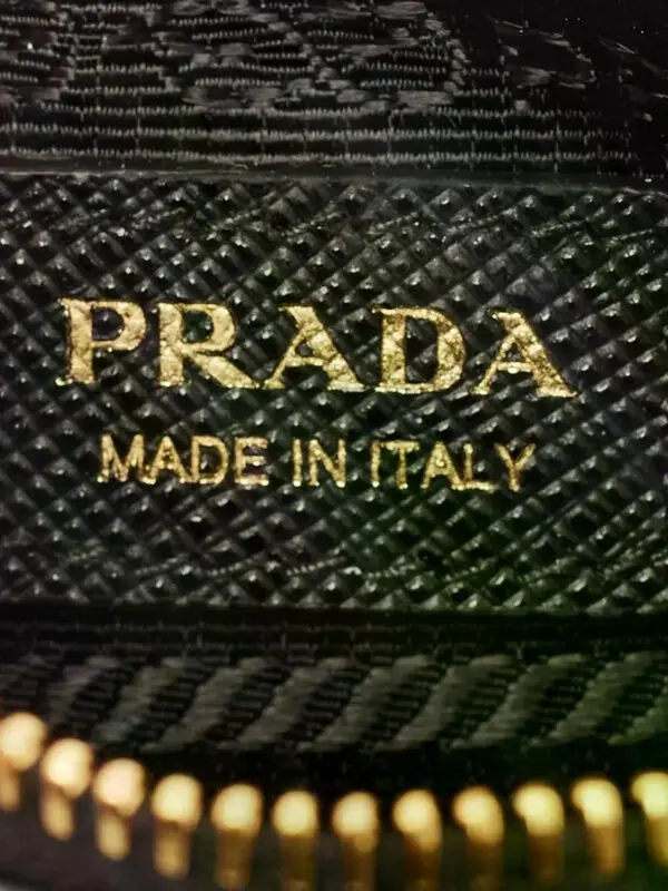 Prada Saffiano-leather Zip Card Case