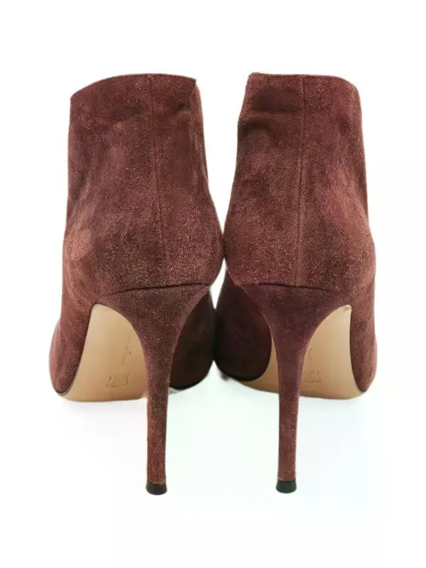 GIANVITO ROSSI Vamp Peep-toe Ankle Boots