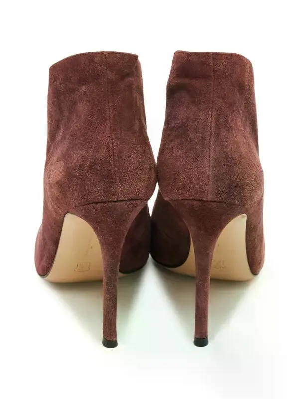 GIANVITO ROSSI Vamp Peep-toe Ankle Boots