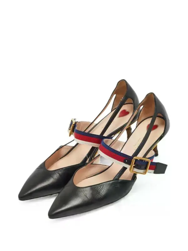 Gucci Sylvie Bamboo Pumps