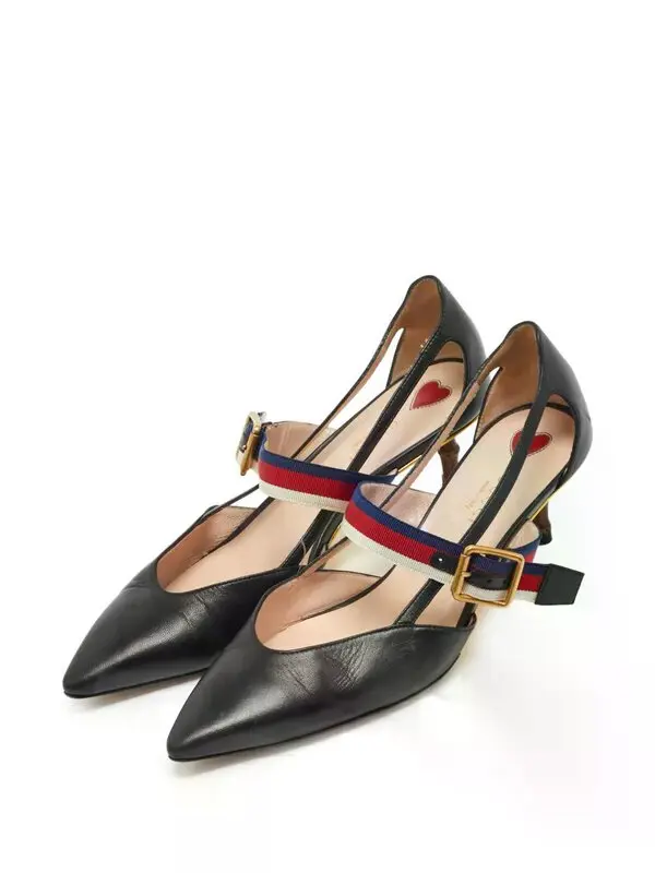Gucci Sylvie Bamboo Pumps