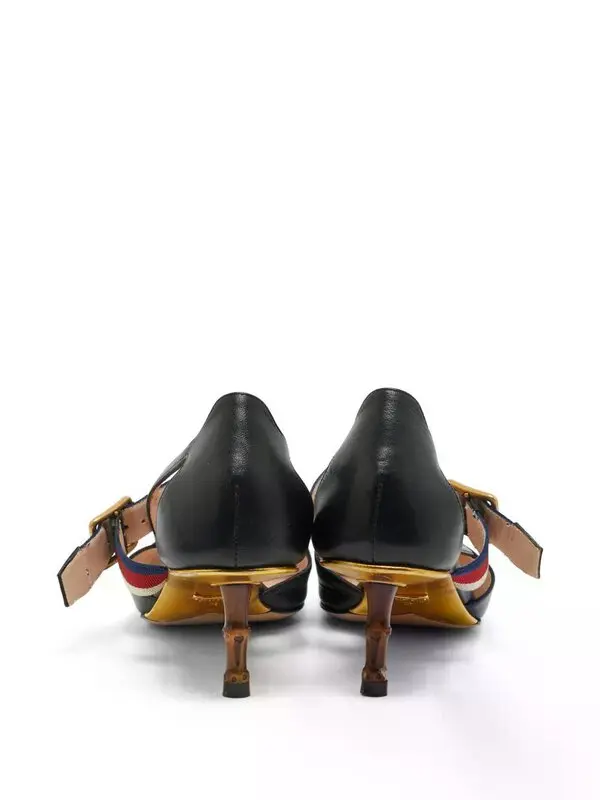 Gucci Sylvie Bamboo Pumps