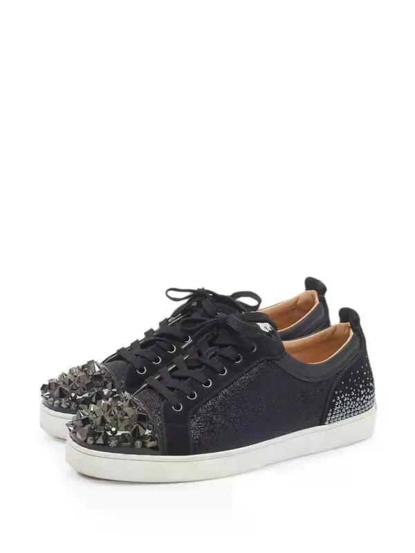 CHRISTIAN LOUBOUTIN Vieira Spike Embellished Sneakers - Black