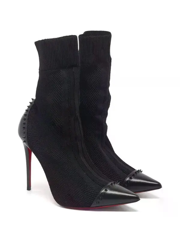 CHRISTIAN LOUBOUTIN Dovi Dova Spiked Ankle Boots