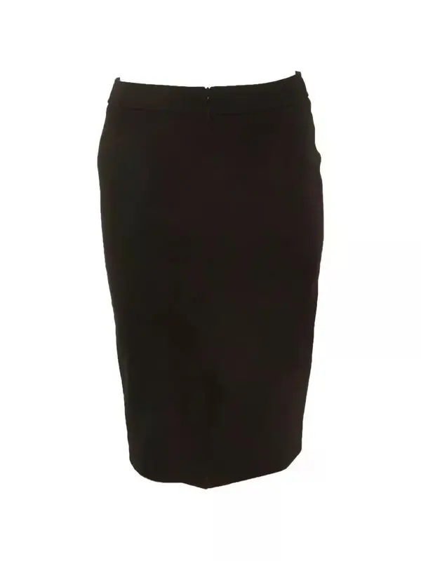 Valentino Garavani Zip-up Mini Skirt - Black