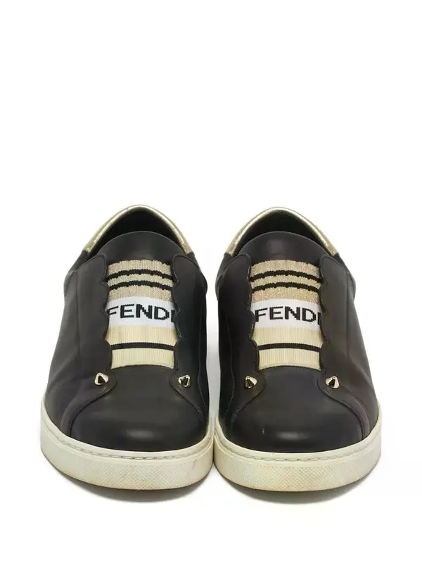 Fendi Rockoclick Slip-on Sneakers