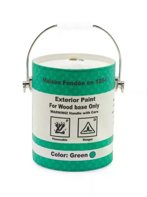 LOUIS VUITTON Monogram Paint Can Bag - White
