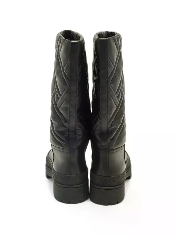Hermès Quilted Mid-calf Boots
