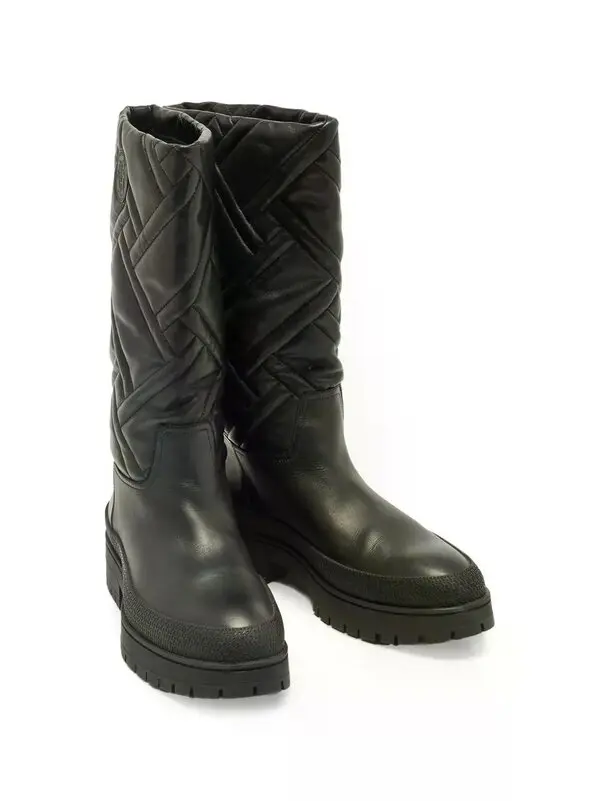 Hermès Quilted Mid-calf Boots